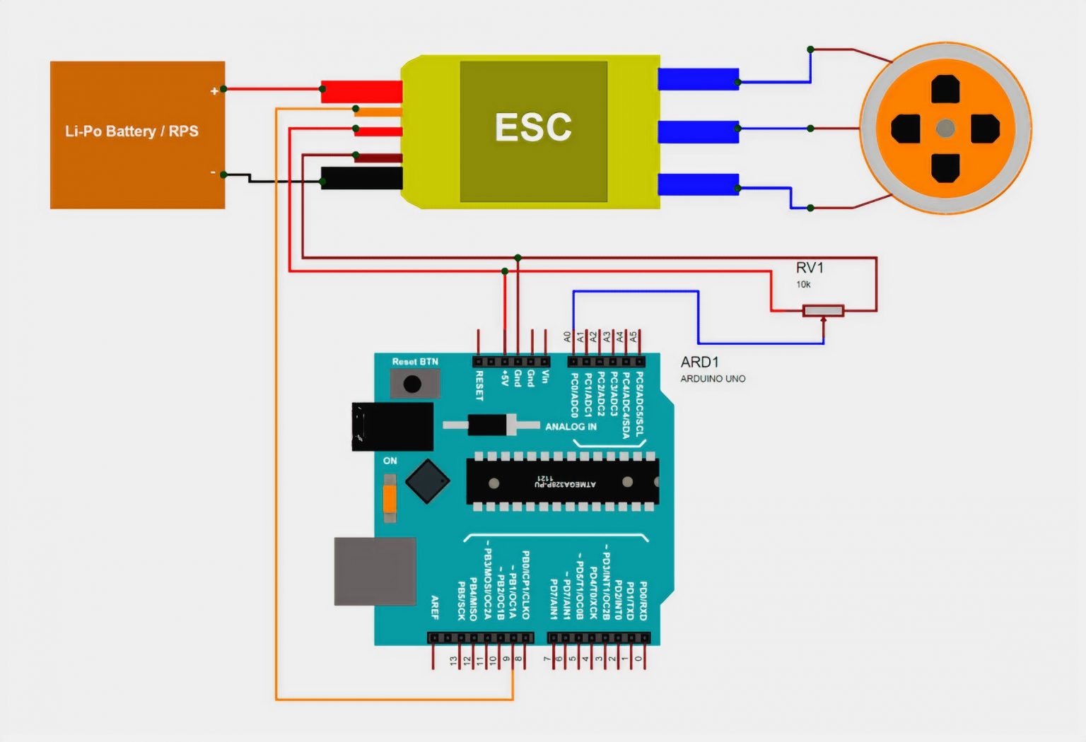 Arduino Brushless Motor Control Tutorial for Beginners - NerdyTechy